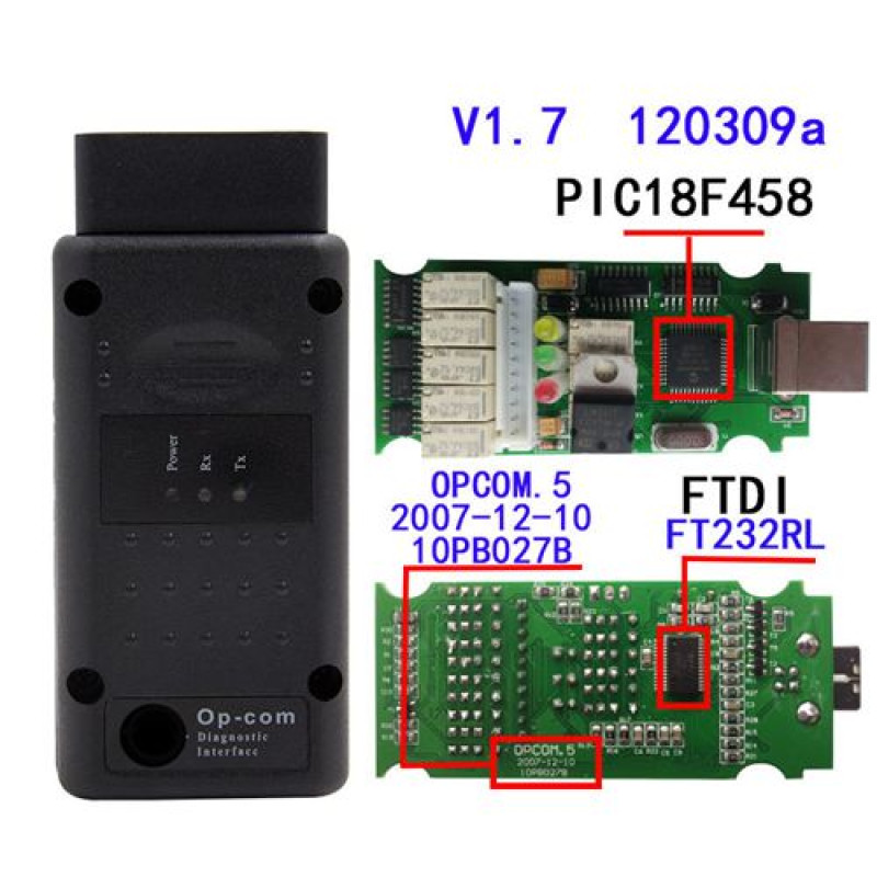 OP-COM 1.99 Firmware Opel diagnostic tool