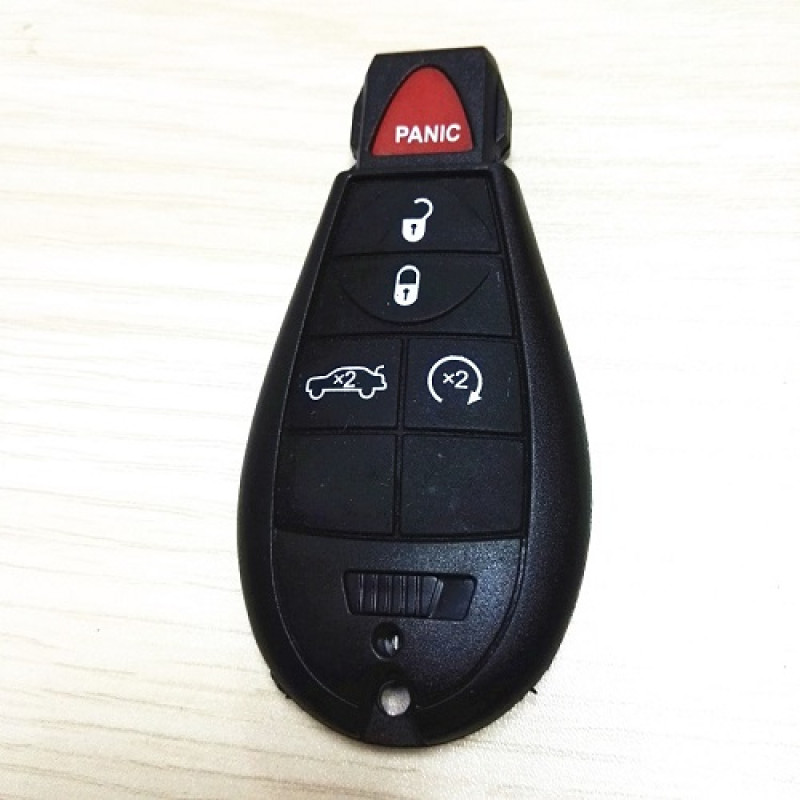 Chrysler Jeep Fobik Car key 433Mhz ID46 Electronic Chip 4+1 5Button